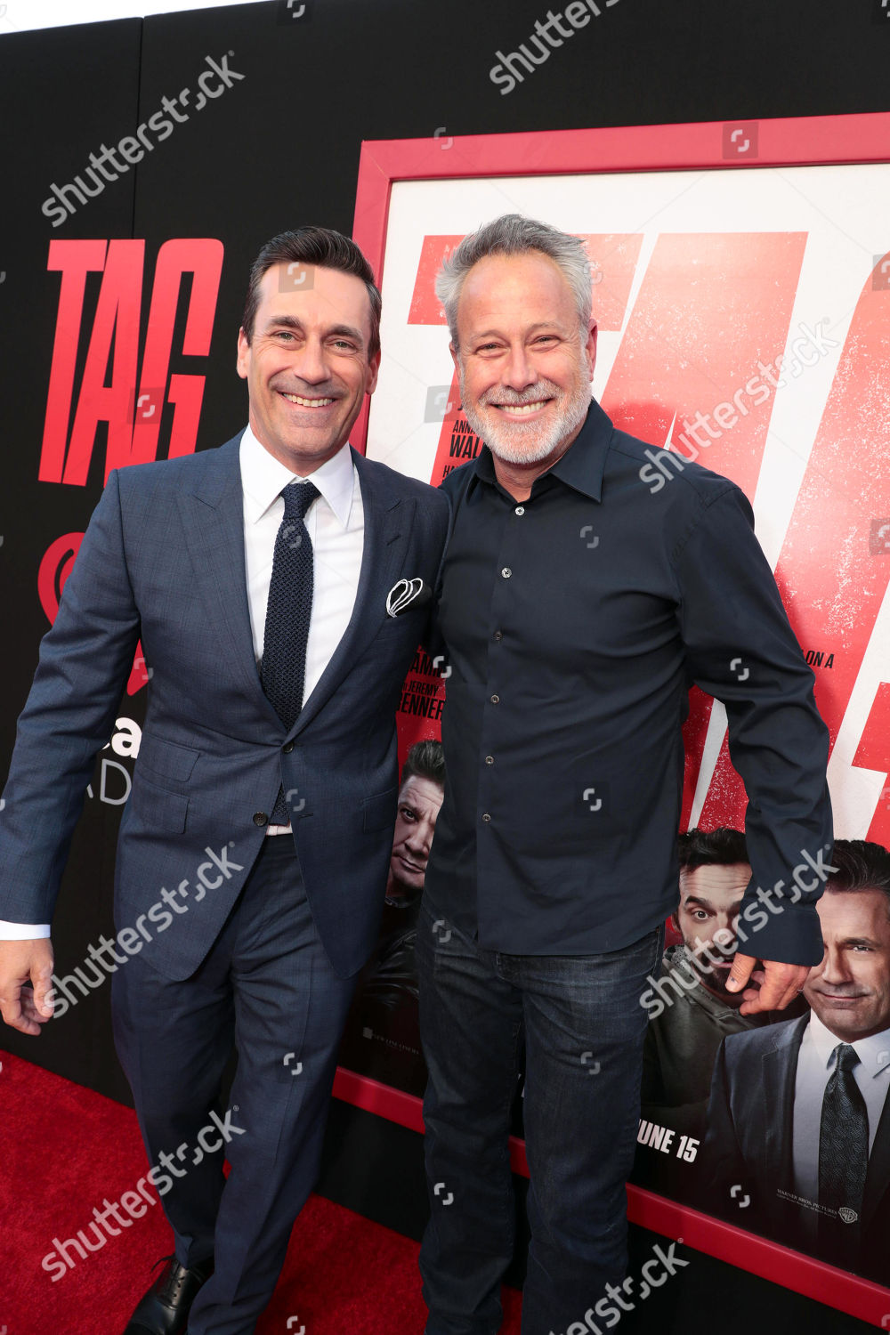 Jon Hamm Todd Garner Producer Editorial Stock Photo - Stock Image ...