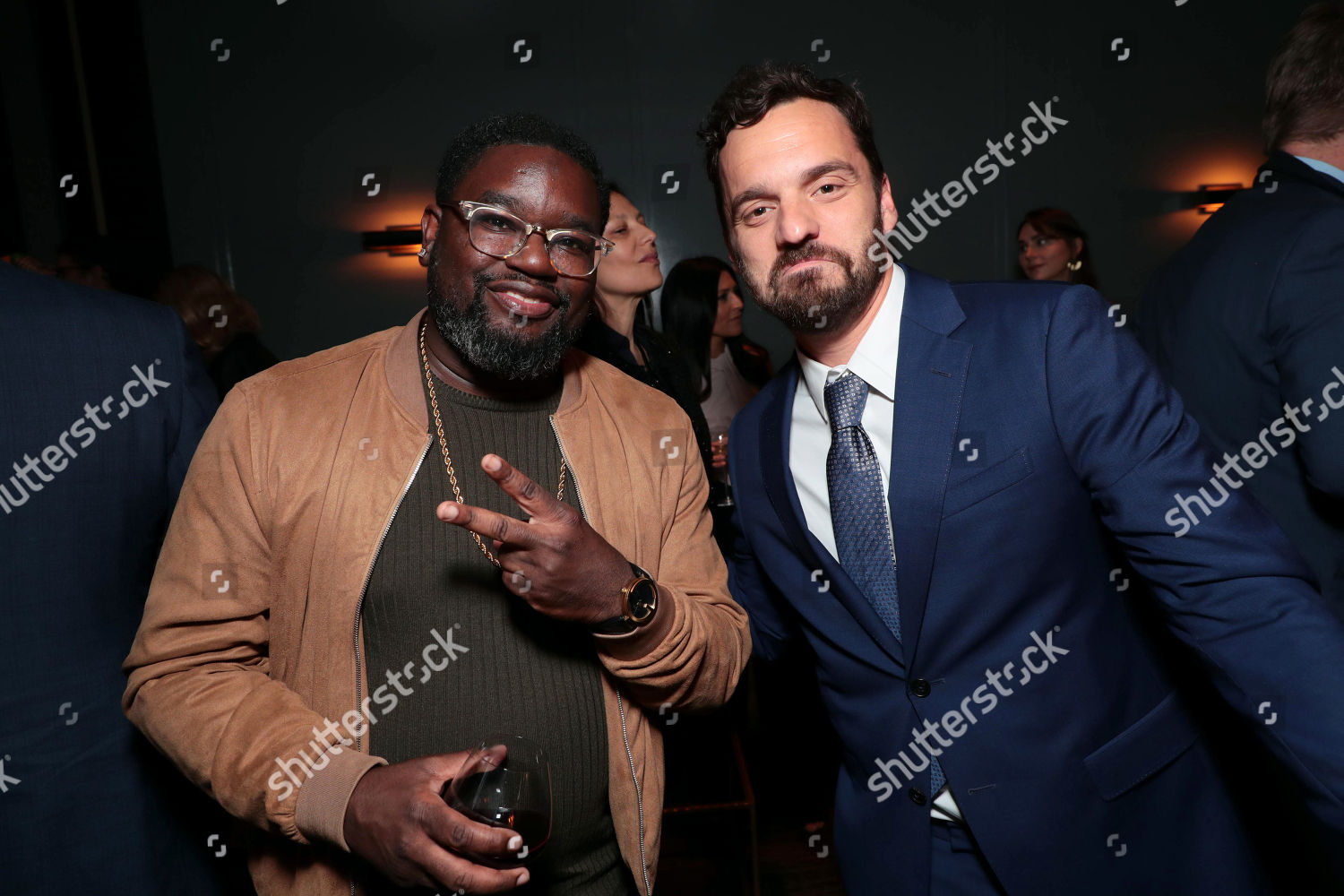 Lil Rel Howery Jake Johnson Editorial Stock Photo - Stock Image ...