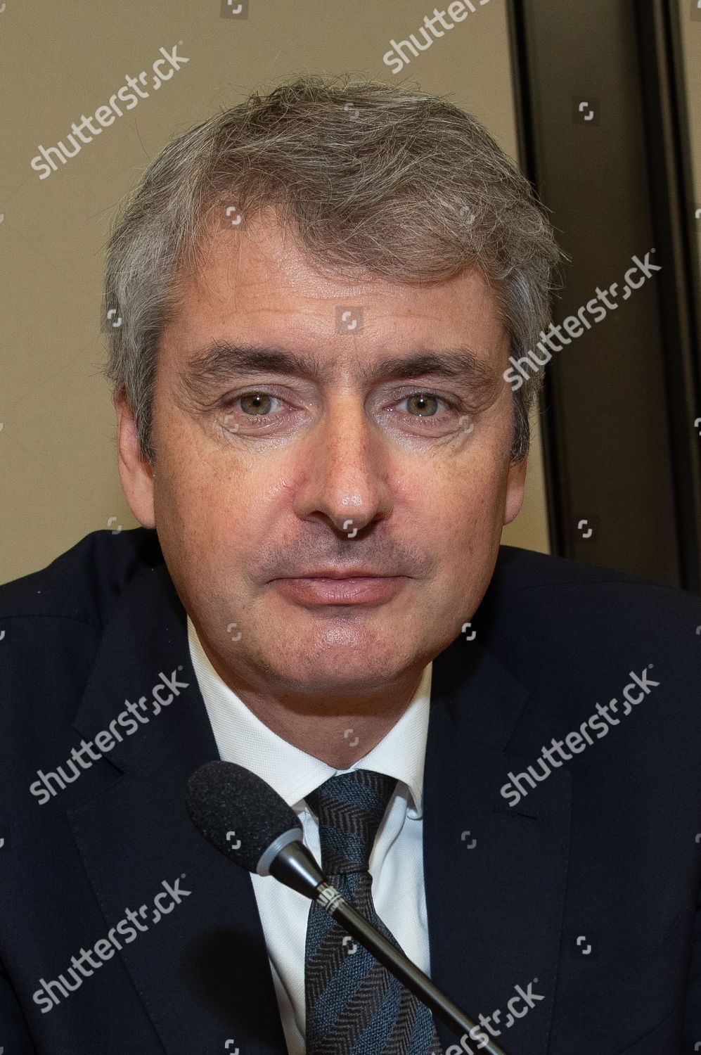 Lactalis Ceo Emmanuel Besnier Arrives Attend Editorial Stock Photo ...