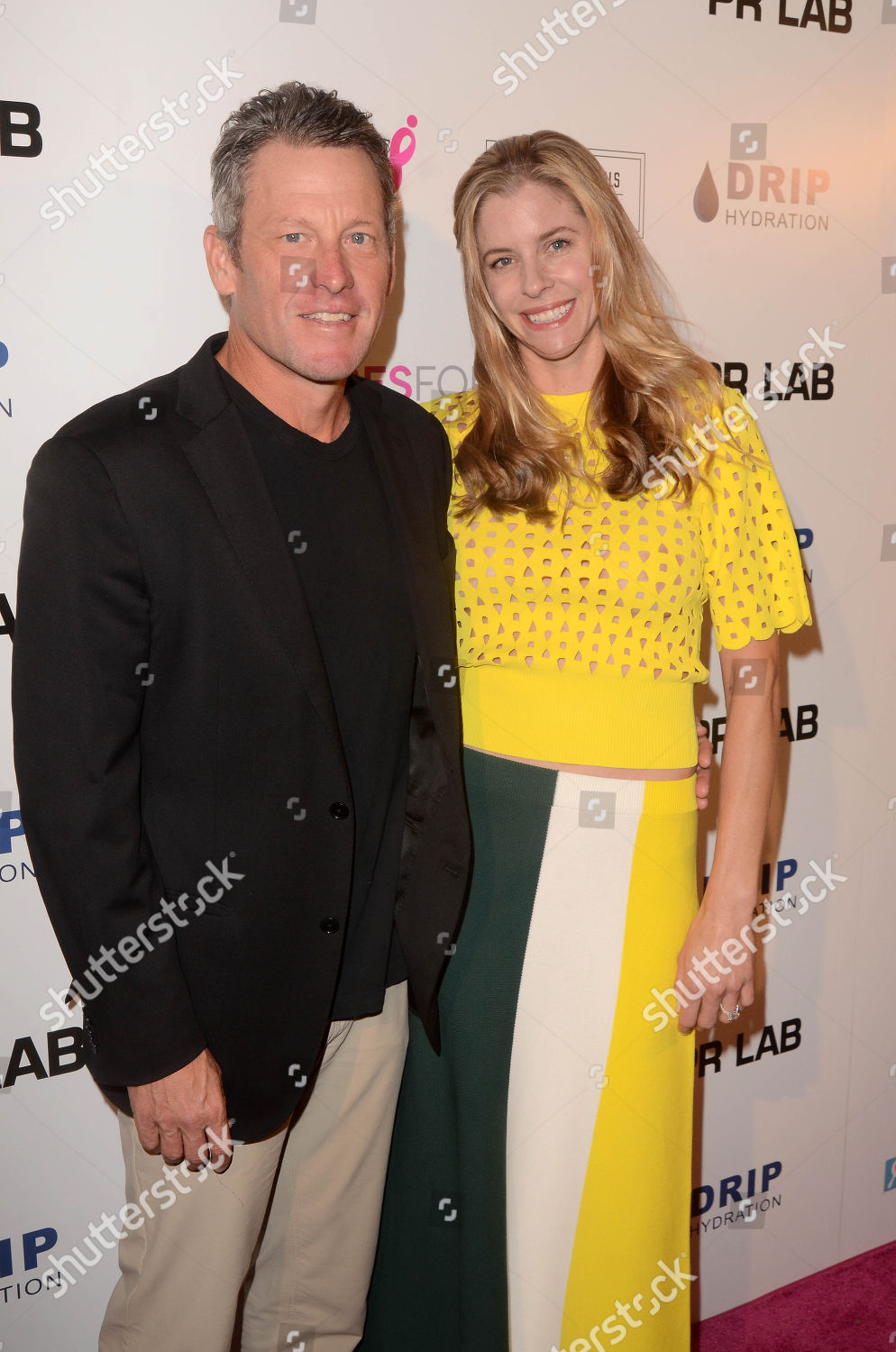 Lance Armstrong Anna Hansen Editorial Stock Photo - Stock Image ...