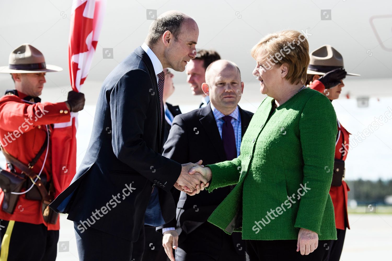 Angela Merkel Jeanyves Duclos Editorial Stock Photo - Stock Image ...