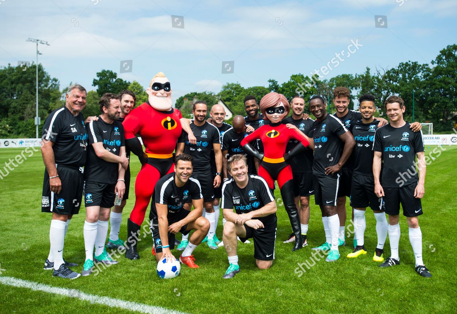 World Xi Incredibles During Training Motspur Editorial Stock Photo ...