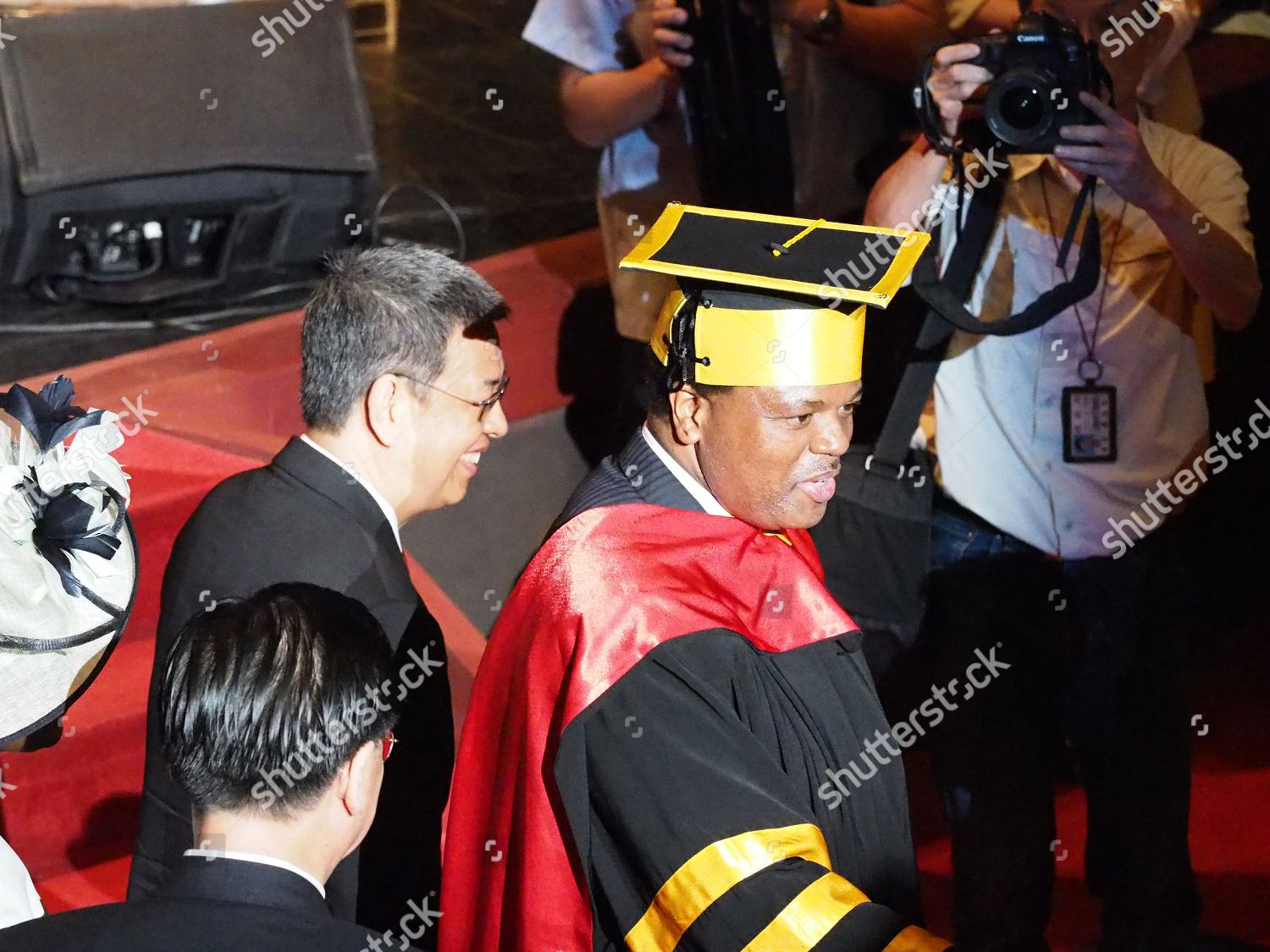 King Mswati Iii R Swatini Formerly Editorial Stock Photo - Stock Image ...