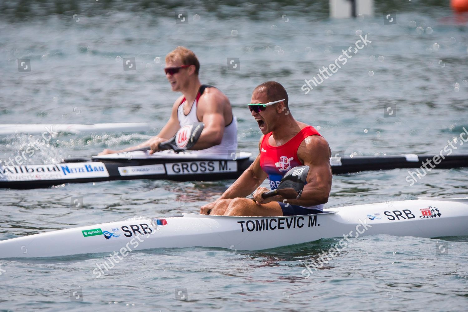 Marko Tomicevic Milenko Zoric Srb React Editorial Stock Photo - Stock ...