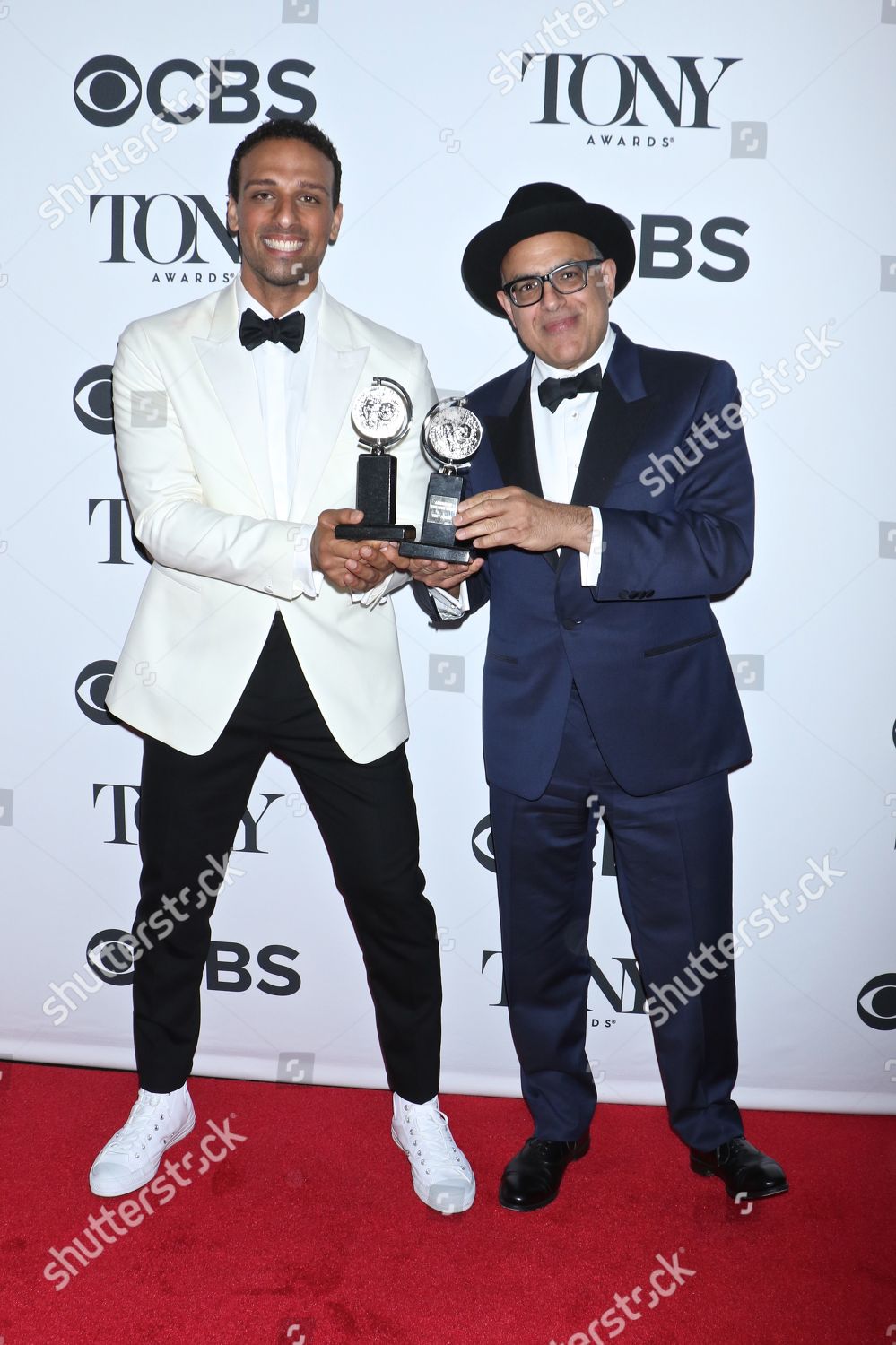 Ariel Stachel David Yazbek Editorial Stock Photo - Stock Image ...