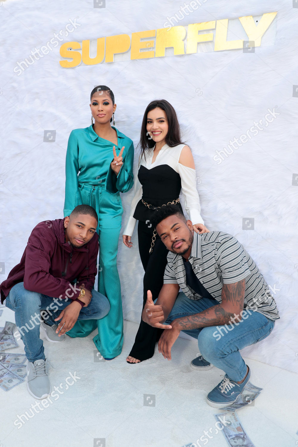 Kaalan Walker Lex Scott Davis Andrea Editorial Stock Photo - Stock ...