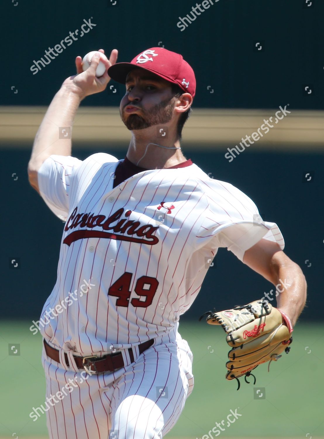 Cody Morris 49 South Carolina Pitcher Editorial Stock Photo - Stock ...