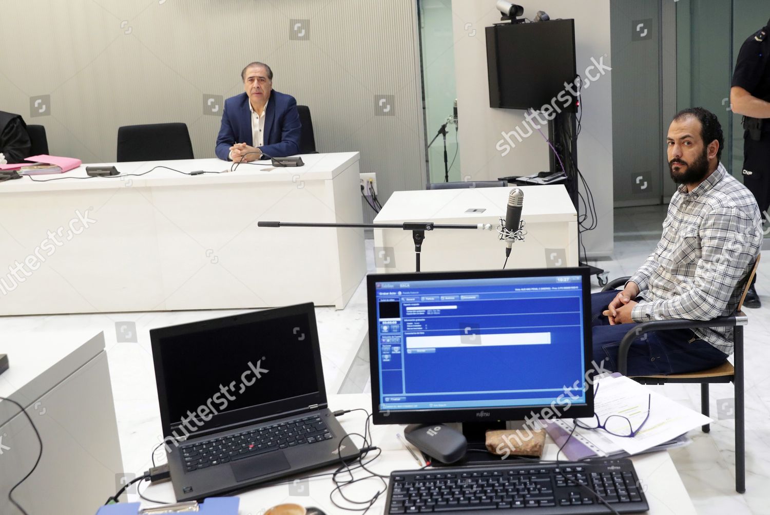 Moroccan Defendant Abdeljalil Ait El Kaid Editorial Stock Photo - Stock ...