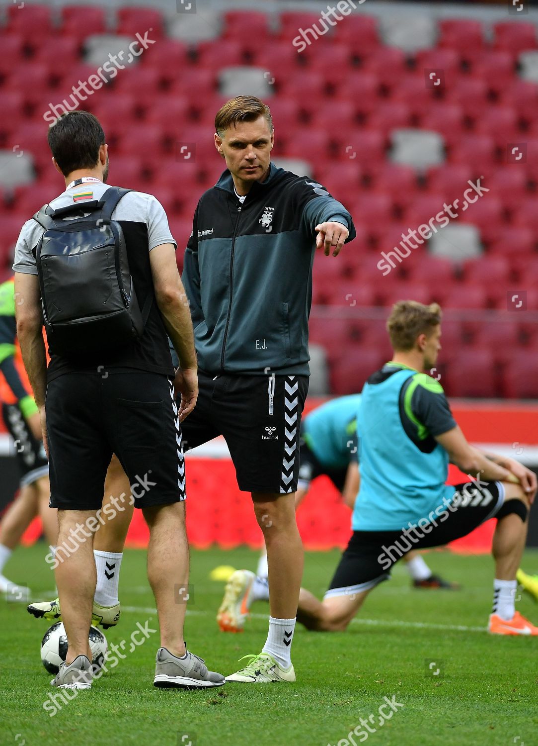 Lithuanian National Soccer Team Head Coach Editorial Stock Photo ...