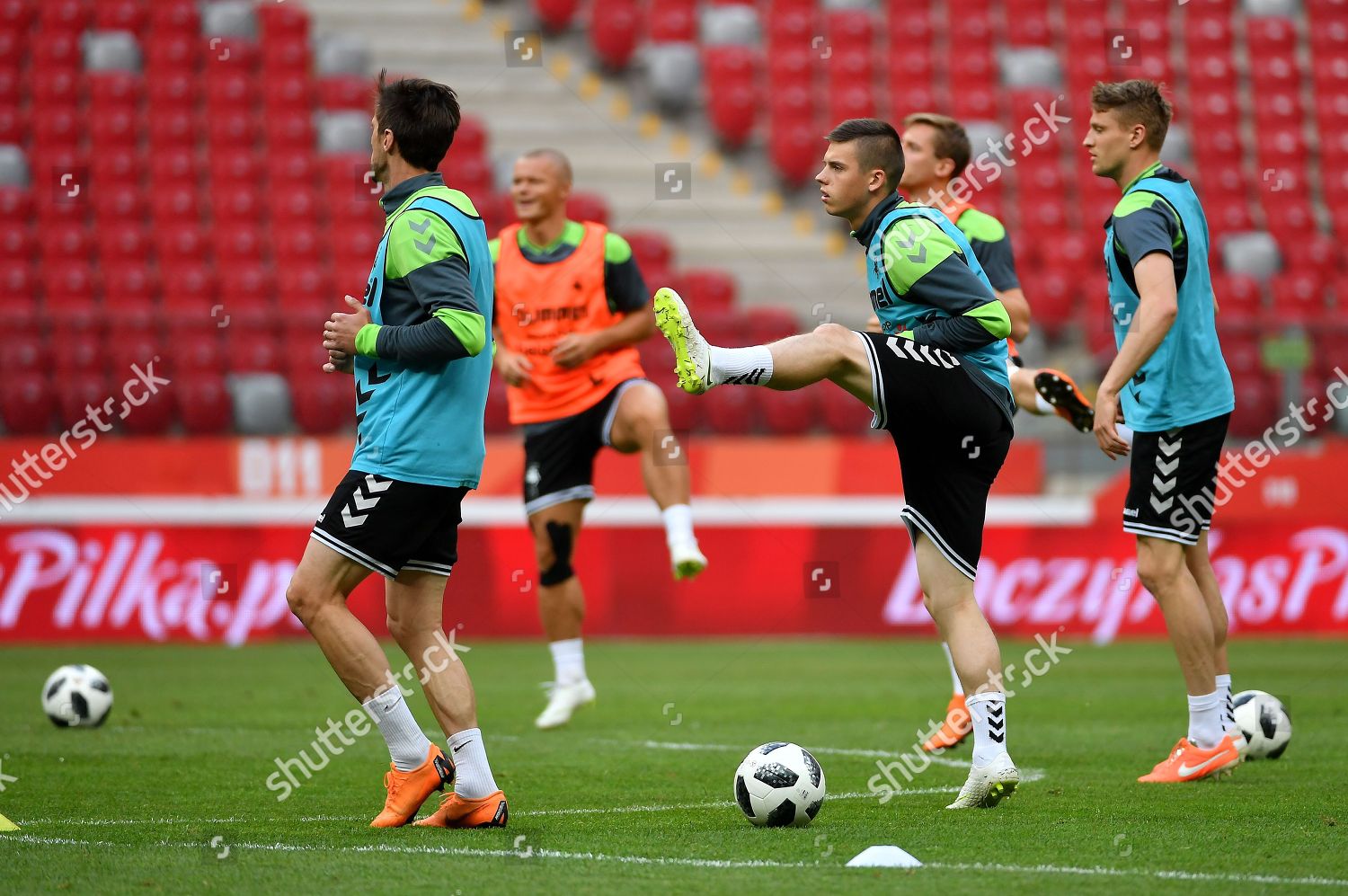 Lithuanian National Soccer Team Players Attend Editorial Stock Photo ...