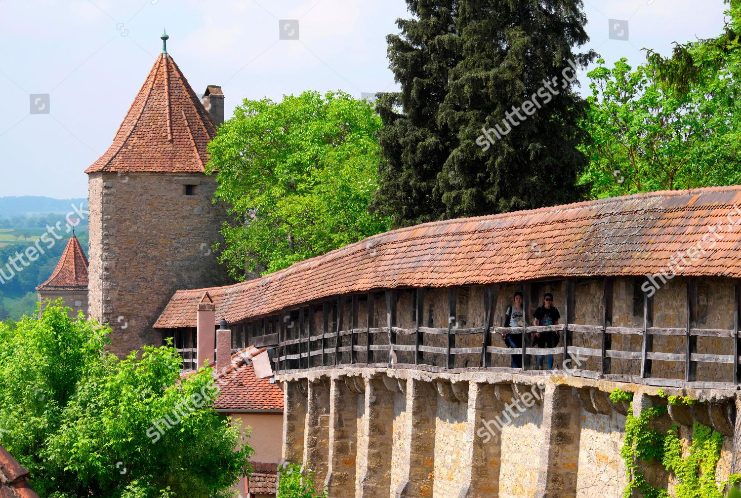 Military Corridor City Wall Military Defence Editorial Stock Photo ...