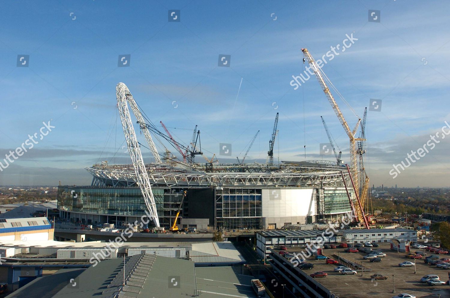 Wembley Stadium Under Construction Lee Clayton Editorial Stock Photo ...