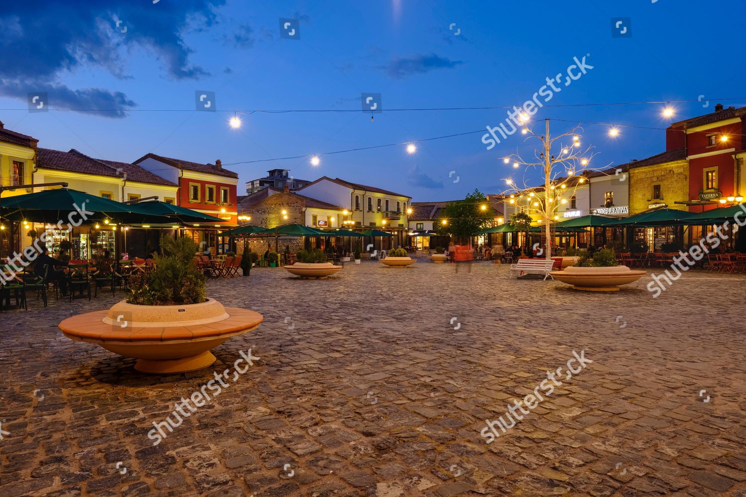 Old Bazaar Pazari Vjeter Historic Bazaar Editorial Stock Photo - Stock ...