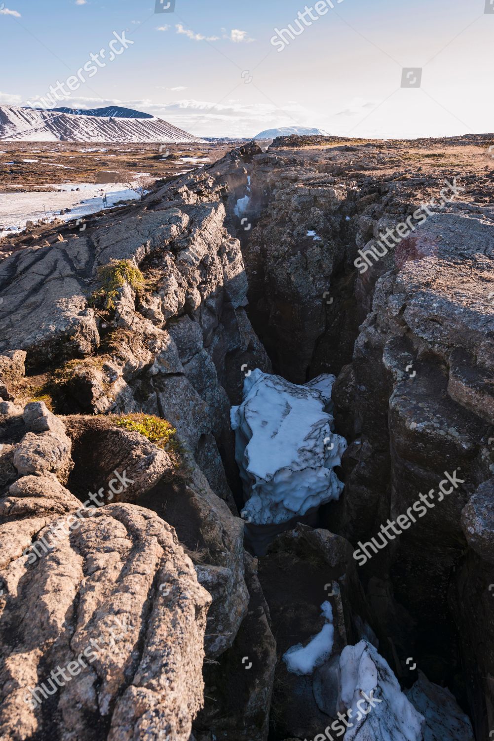 Continental Rift Between North American Eurasian Editorial Stock Photo ...