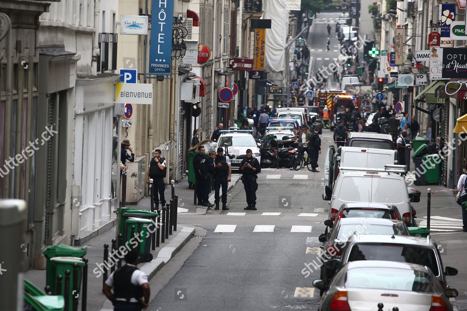 Police Officers Firefighters Respond Ongoing Hostage Editorial Stock ...