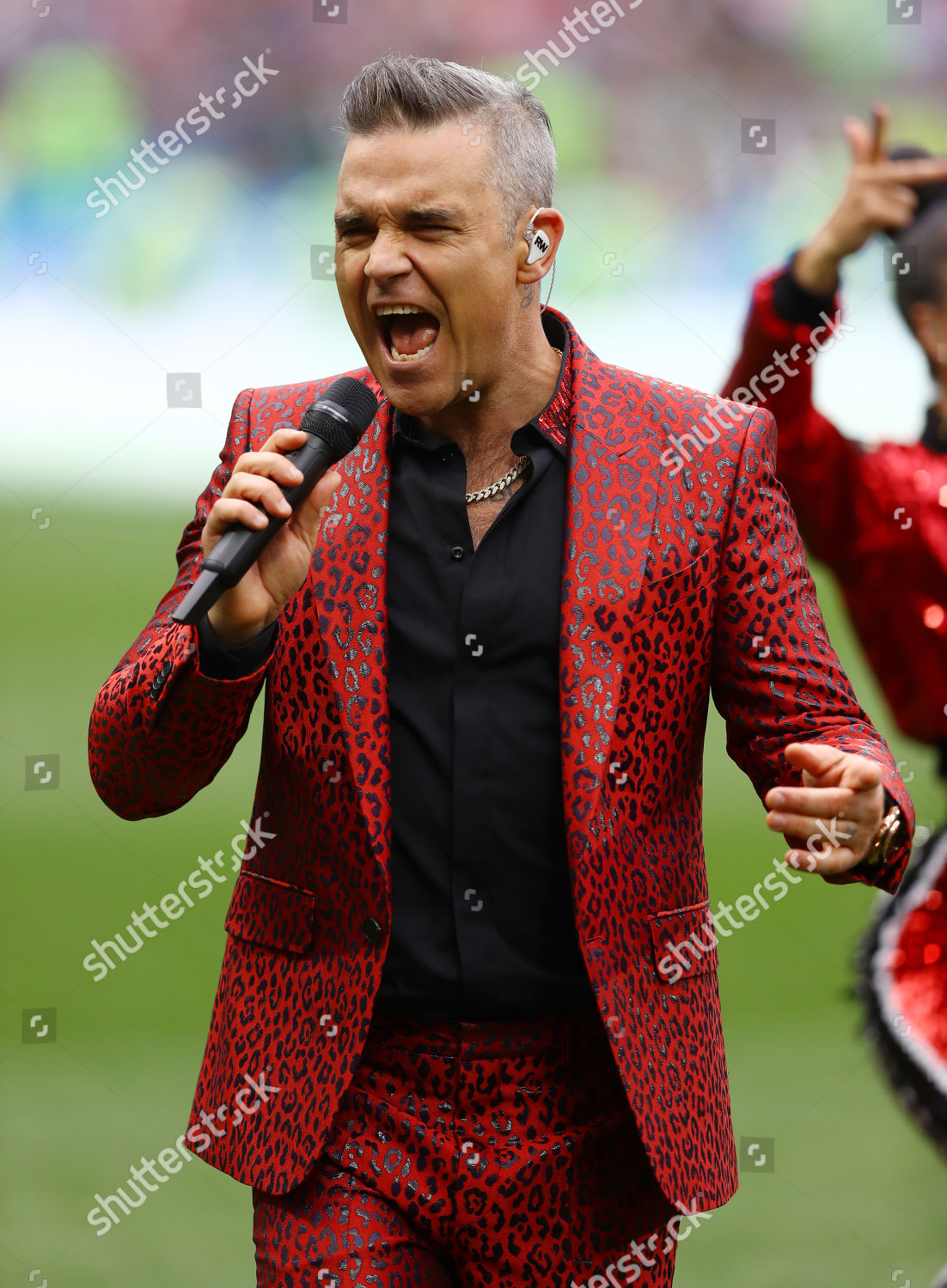 Robbie Williams Sings Opening Ceremony Editorial Stock Photo - Stock ...