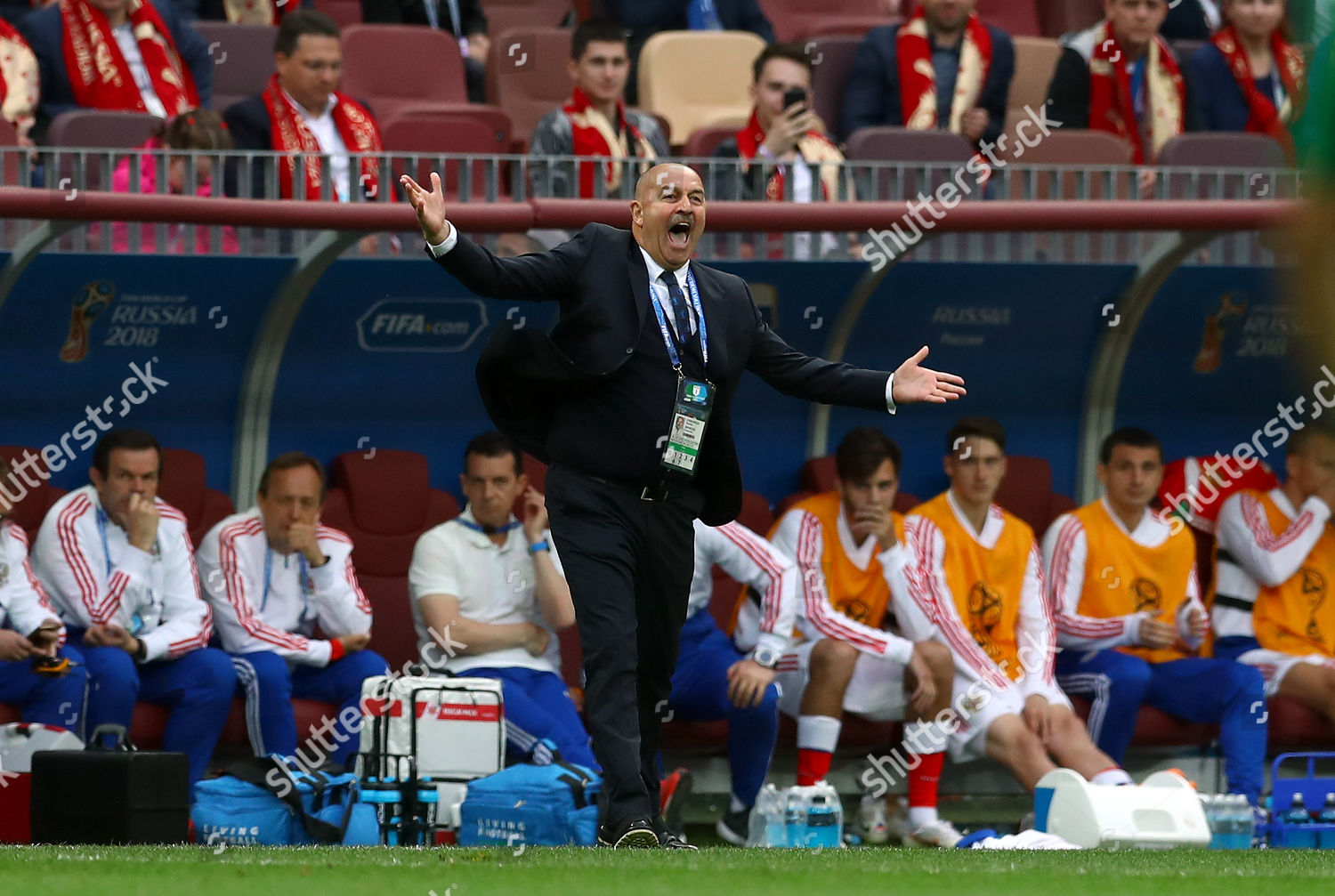 Manager Stanislav Cherchesov Russia Editorial Stock Photo - Stock Image ...
