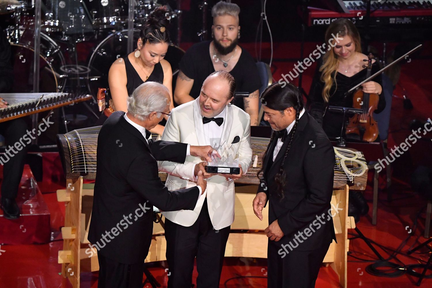 King Carl Gustaf Robert Trujillo Lars Editorial Stock Photo - Stock ...