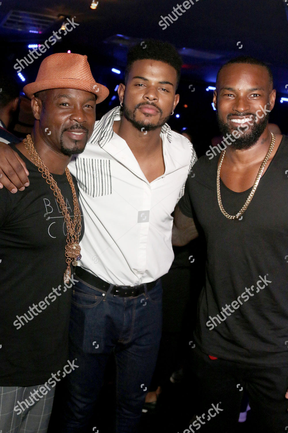 Darrin Henson Trevor Jackson Tyson Beckford Editorial Stock Photo ...