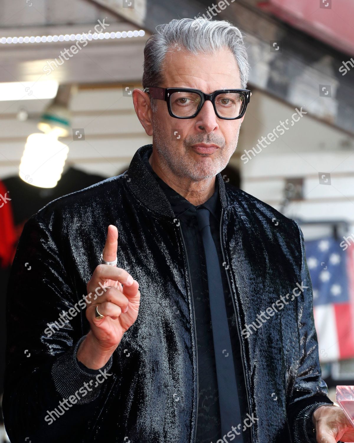 Us Actor Jeff Goldblum Poses His Editorial Stock Photo - Stock Image ...