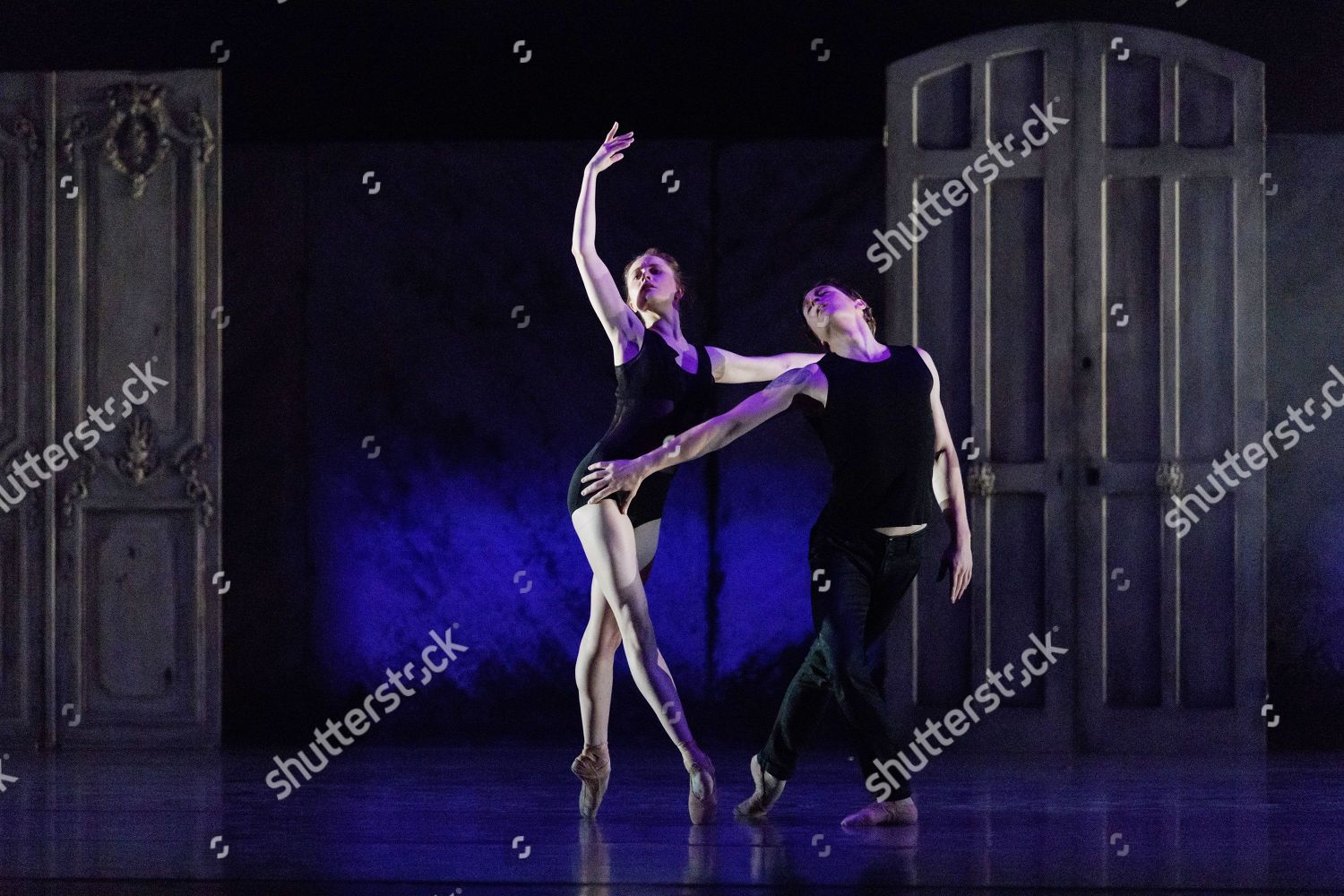 Cast Jenna Roberts Joseph Caley Reina Editorial Stock Photo - Stock ...