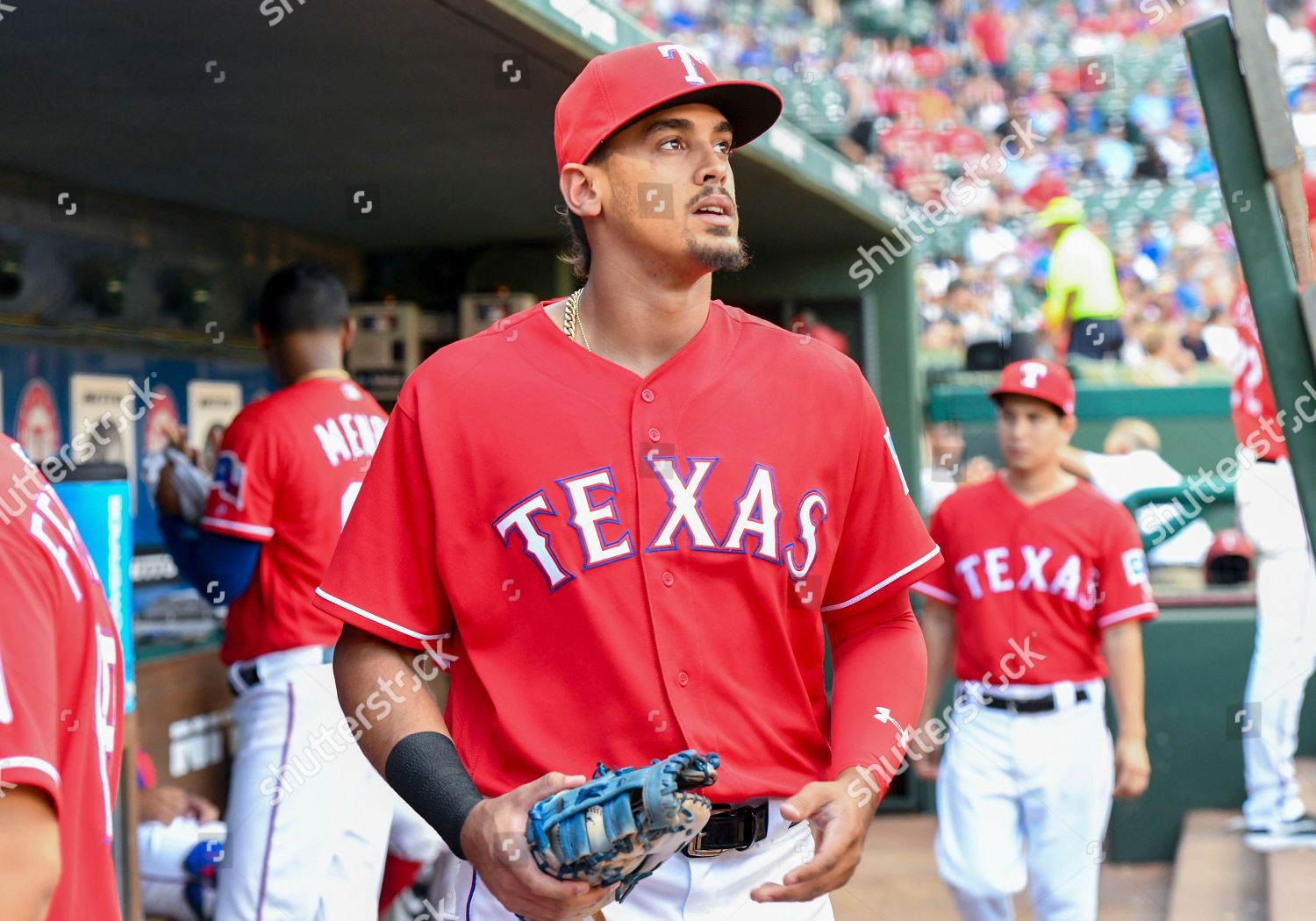 Texas Rangers First Baseman Ronald Guzman Editorial Stock Photo - Stock ...