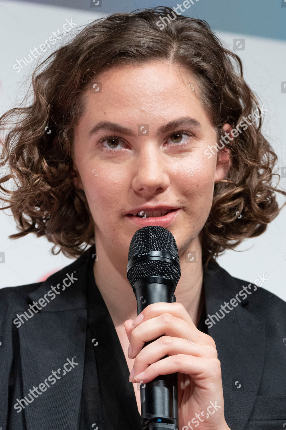 Britishswiss Model Actress Emma Ferrer Speaks Editorial Stock Photo ...