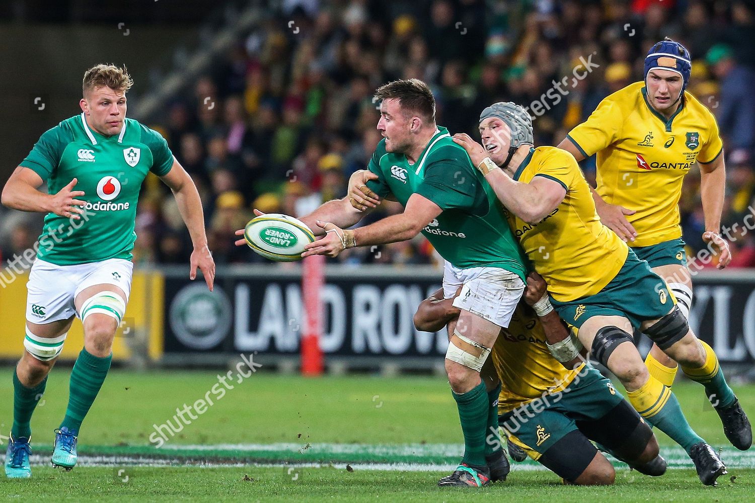 Niall Scannell Ireland Passes Ball During Editorial Stock Photo - Stock ...