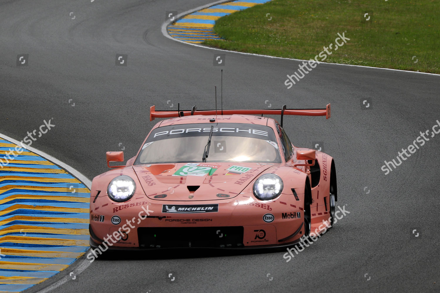 Porsche Starting No92 Porsche 911 Rsr Editorial Stock Photo - Stock ...