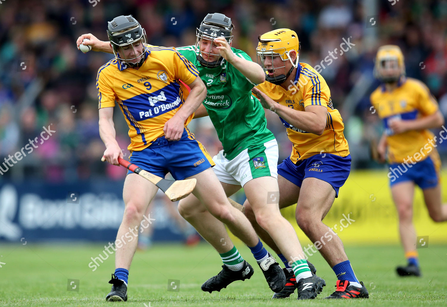 Clare Vs Limerick Clares Gaeroid Ogrady Editorial Stock Photo - Stock ...
