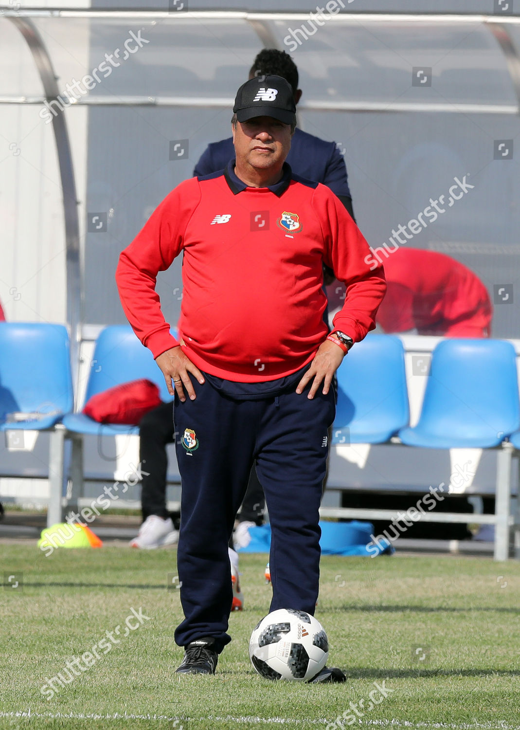 Panama Head Coach Hernan Gomez During Editorial Stock Photo - Stock ...