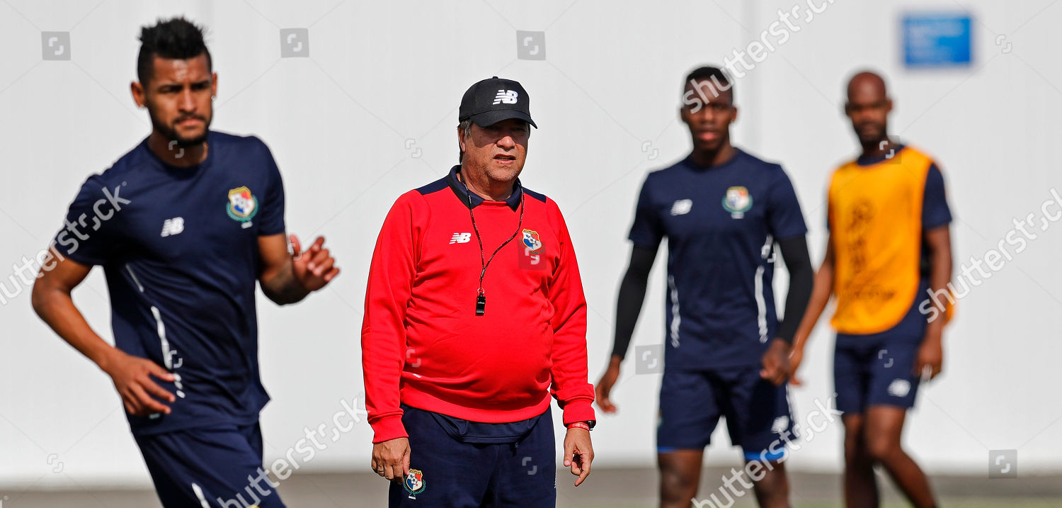 Panama Head Coach Hernan Gomez During Editorial Stock Photo - Stock ...