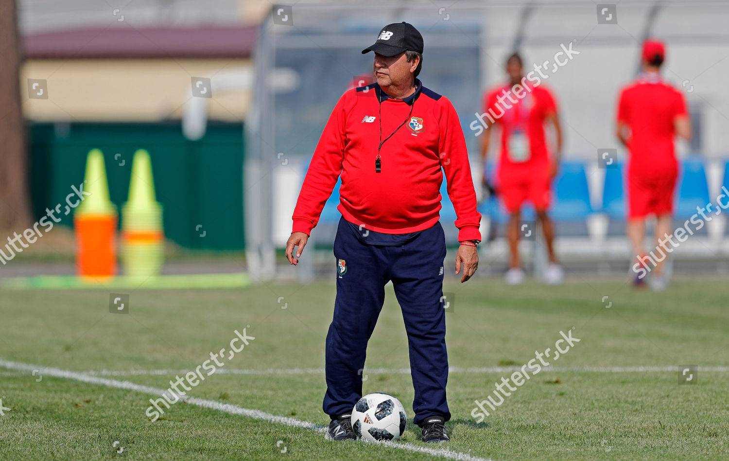 Panama Head Coach Hernan Gomez During Editorial Stock Photo - Stock ...