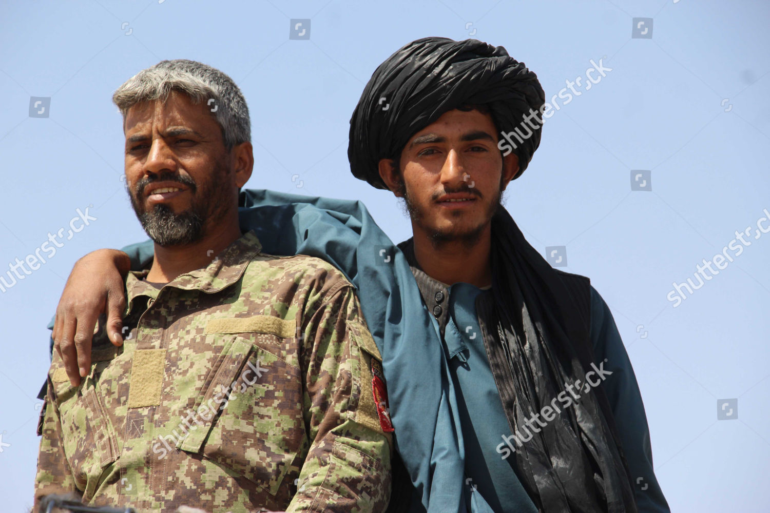 Taliban Militant Poses Photograph Afghan Army Editorial Stock Photo ...