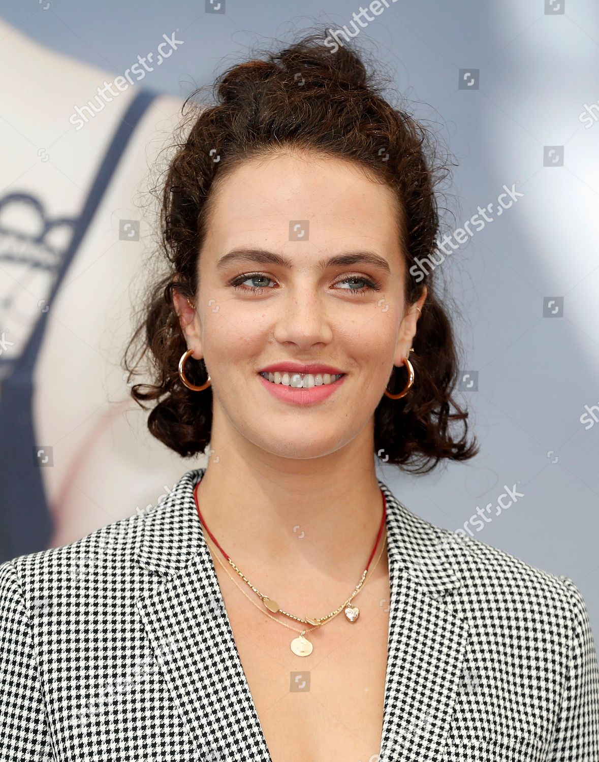 British Actress Jessica Brown Findlay Poses Editorial Stock Photo ...