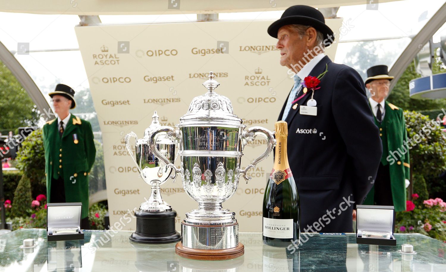 Trophies St Jamess Palace Stakes Royal Editorial Stock Photo - Stock ...