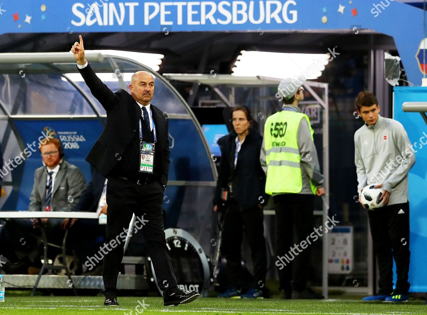 Russia Manager Stanislav Cherchesov Editorial Stock Photo - Stock Image ...
