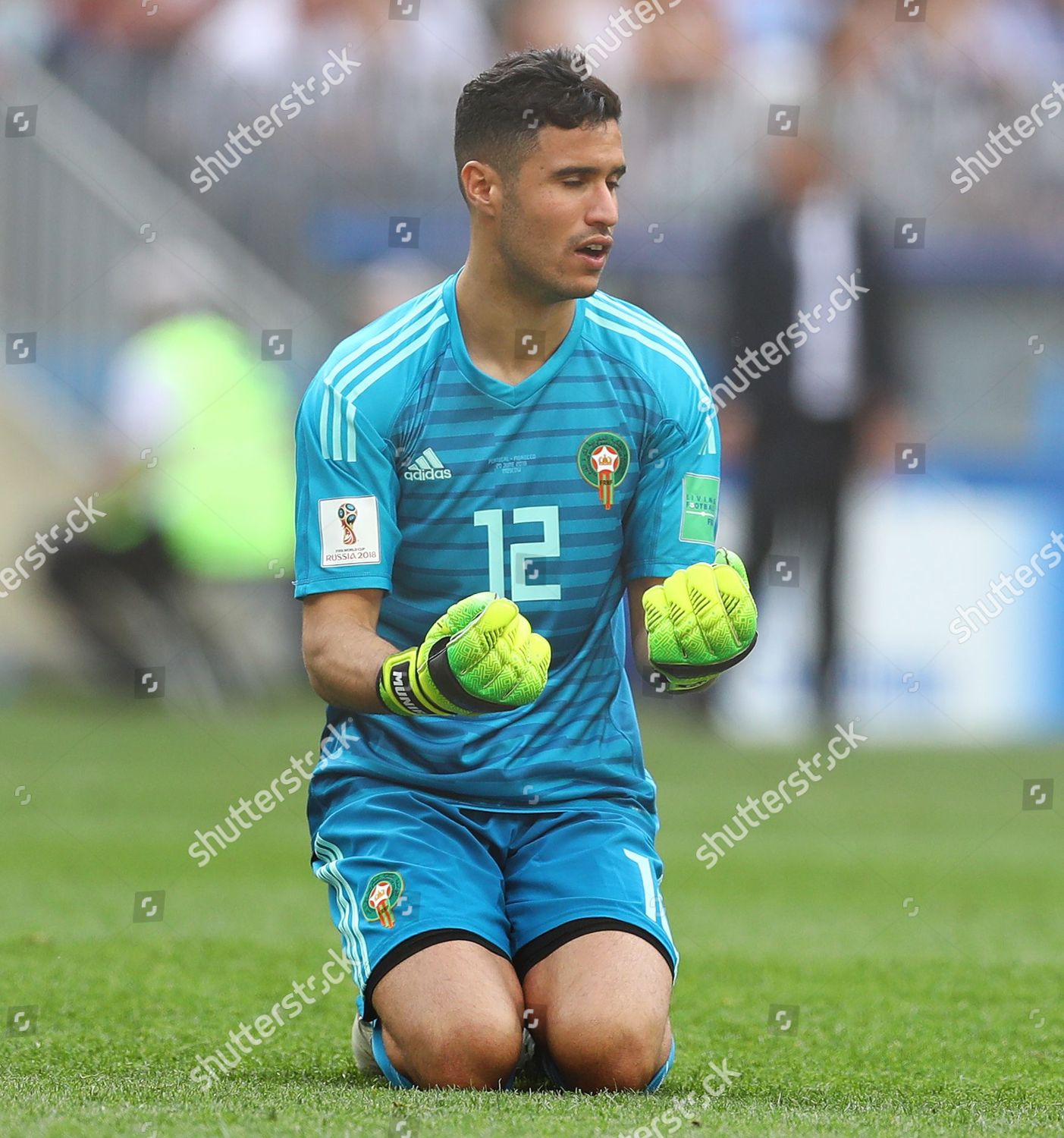 Morocco Goalkeeper Munir Reacts Editorial Stock Photo - Stock Image ...