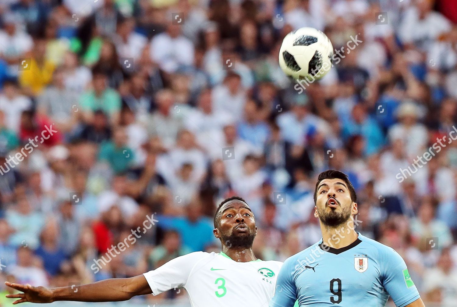 Luis Suarez Osama Hawsawi Editorial Stock Photo - Stock Image ...
