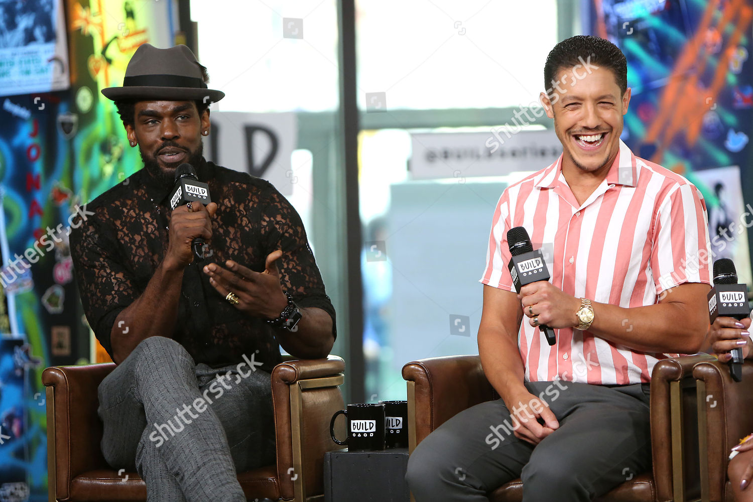 Mustafa Shakir Theo Rossi Editorial Stock Photo - Stock Image ...