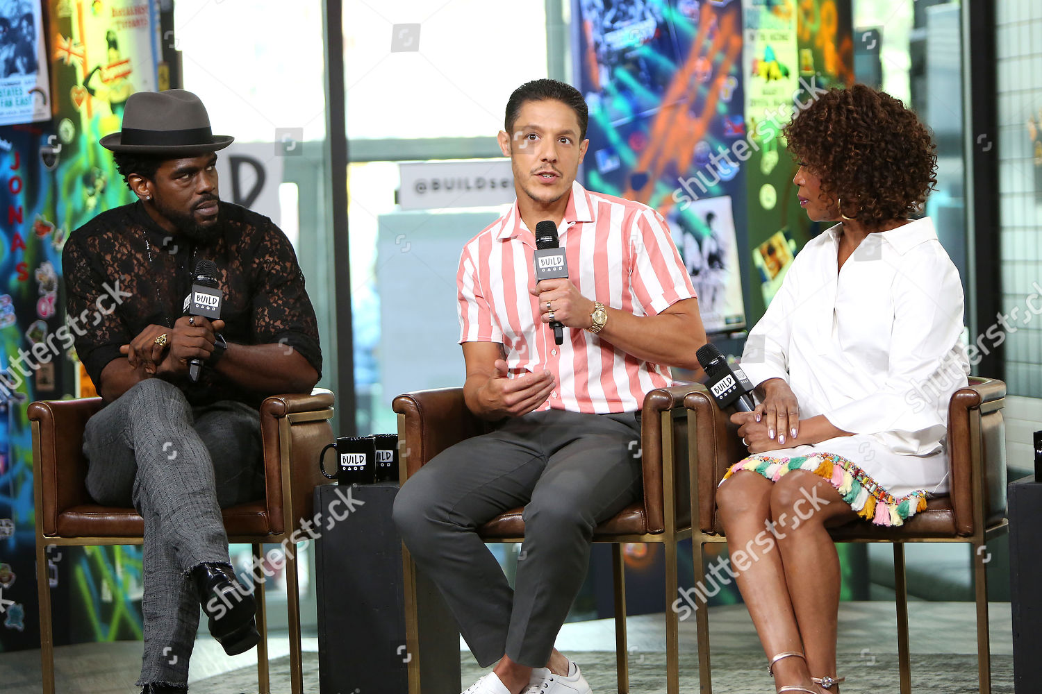 Mustafa Shakir Theo Rossi Alfre Woodard Editorial Stock Photo - Stock ...