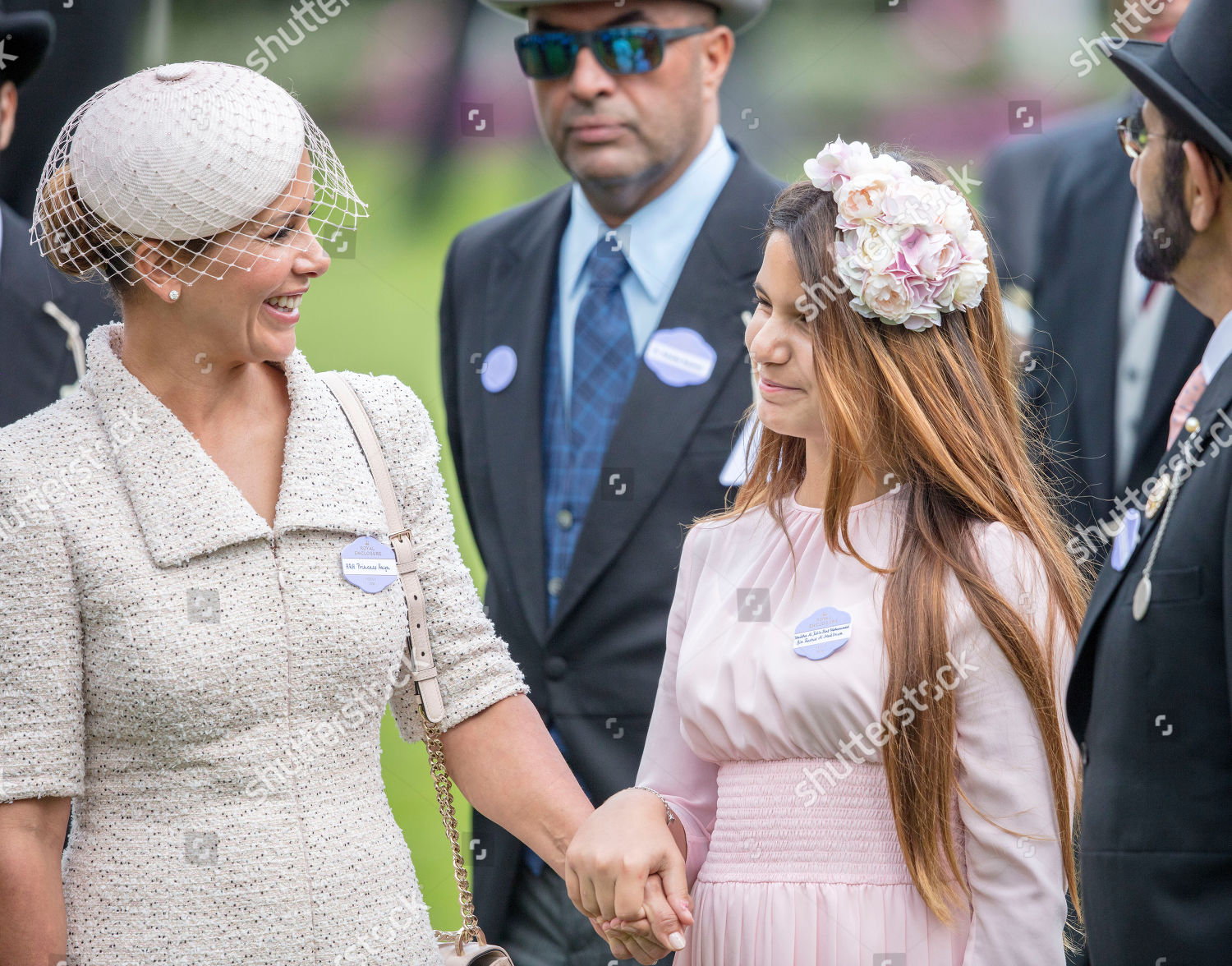 Princess Haya Jordan Her Daughter Sheikha Editorial Stock Photo - Stock ...
