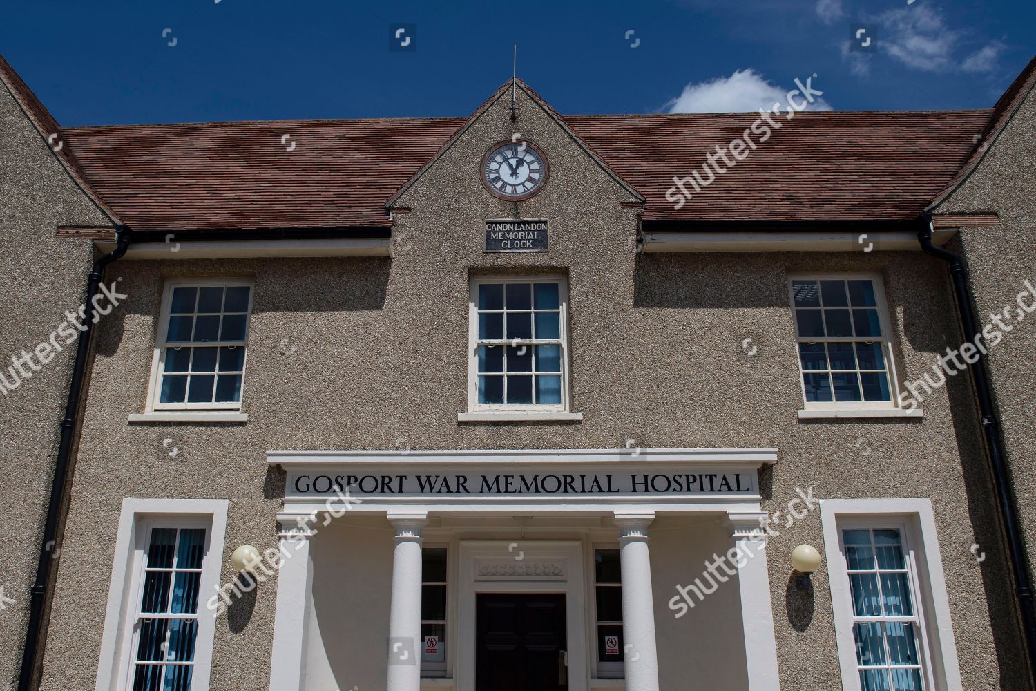 General View Exterior Gosport War Memorial Editorial Stock Photo ...
