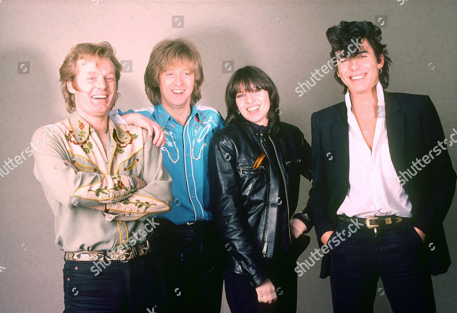Pretenders Martin Chambers James Honeymanscott Chrissie Editorial Stock ...