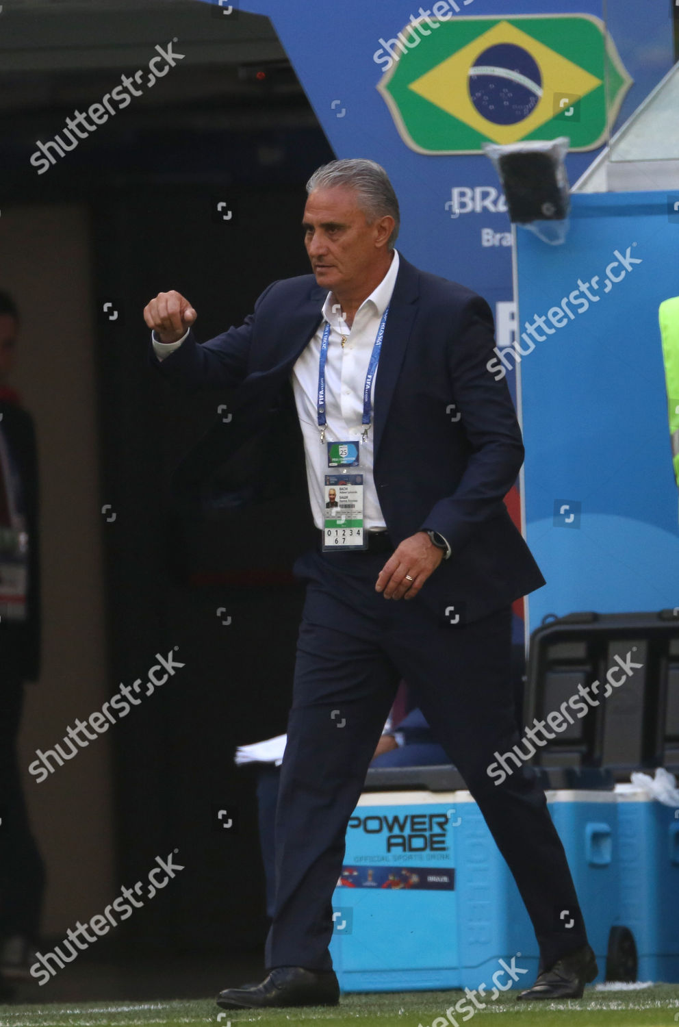 Tite Action During Fifa World Cup Editorial Stock Photo - Stock Image ...