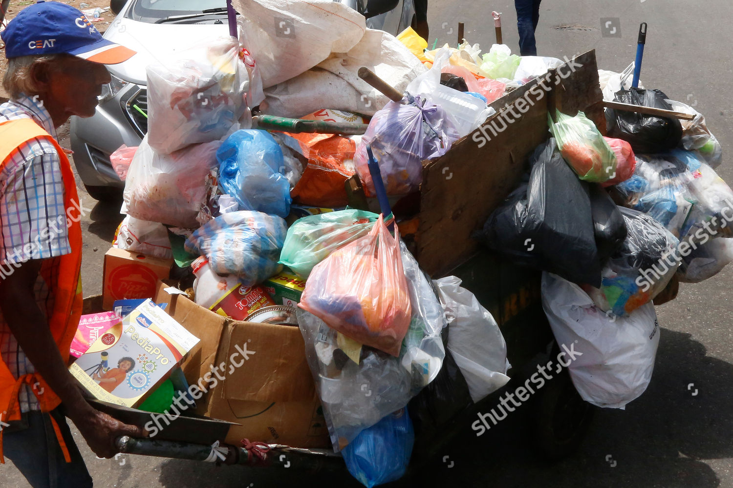 Sri Lankan Garbage Collector Private Sector Editorial Stock Photo ...