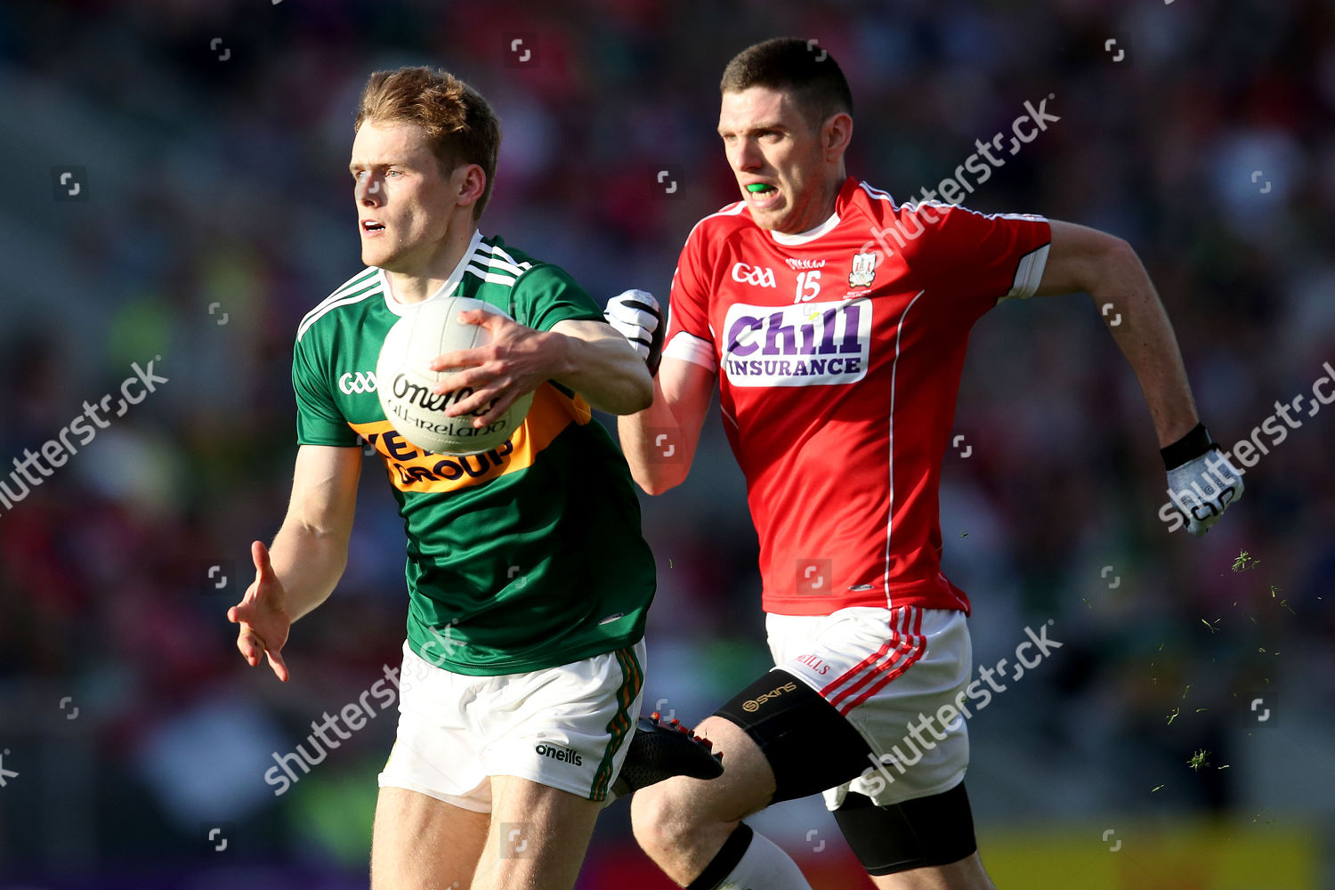 Cork Vs Kerry Corks Luke Connolly Editorial Stock Photo - Stock Image ...