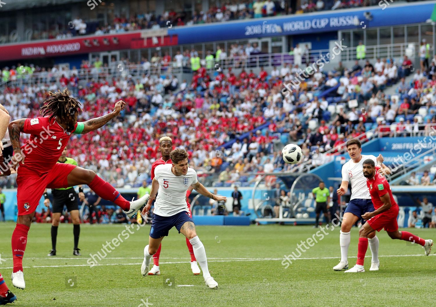 John Stones England Scores Opening Goal Editorial Stock Photo - Stock ...