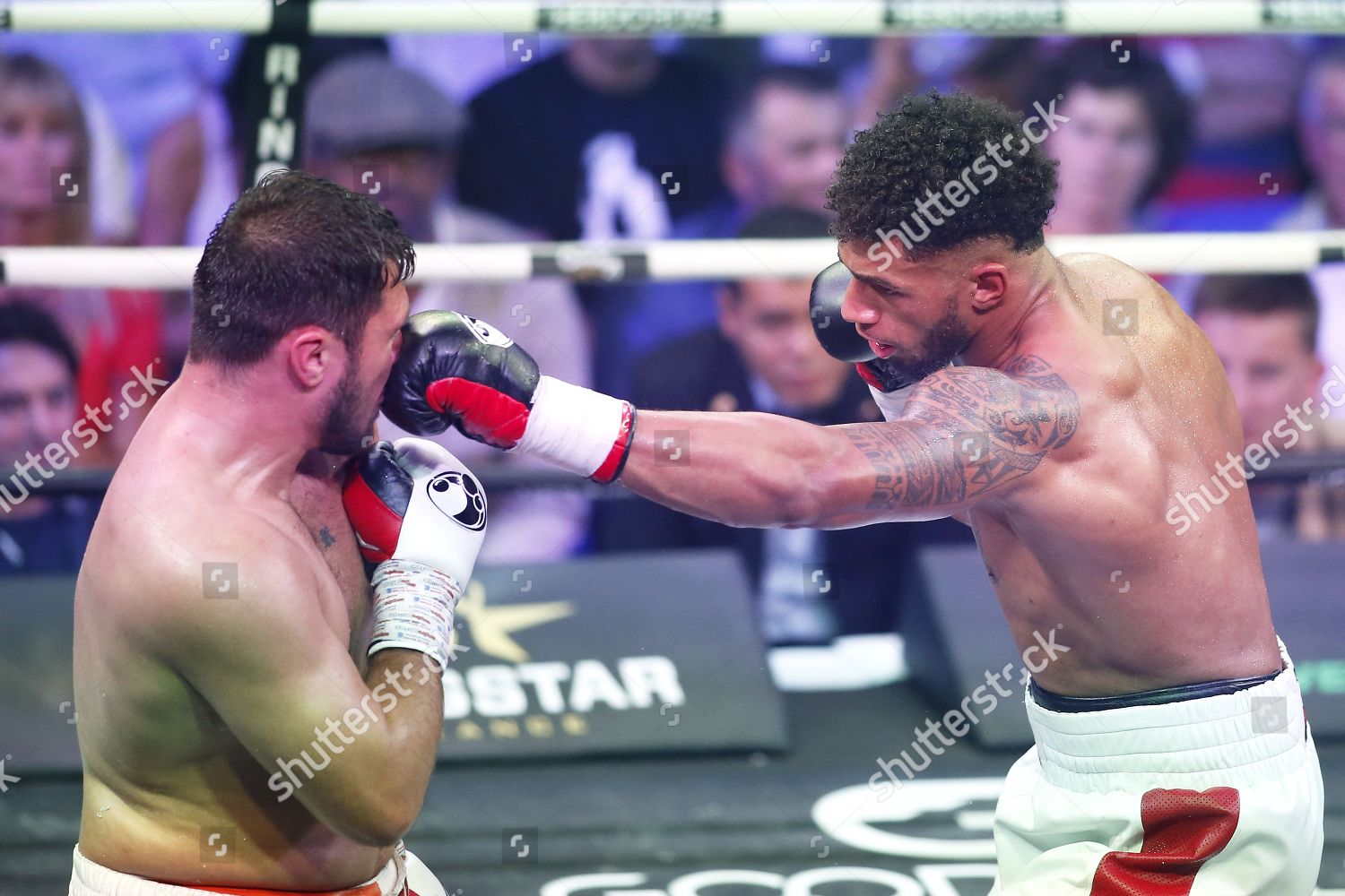 French Boxer Tony Yoka R Fights Editorial Stock Photo - Stock Image ...