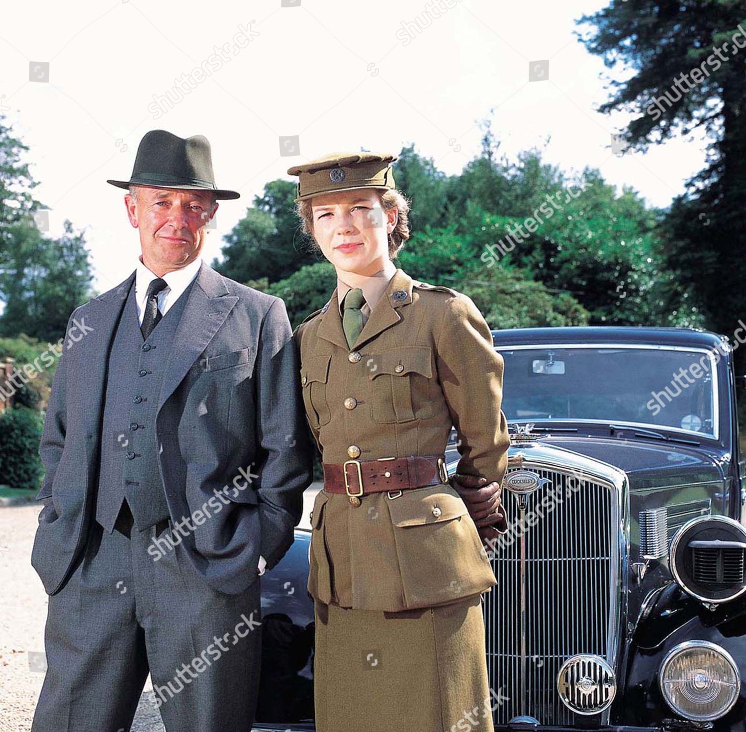 Michael Kitchen Christopher Foyle Honeysuckle Weeks Editorial Stock ...